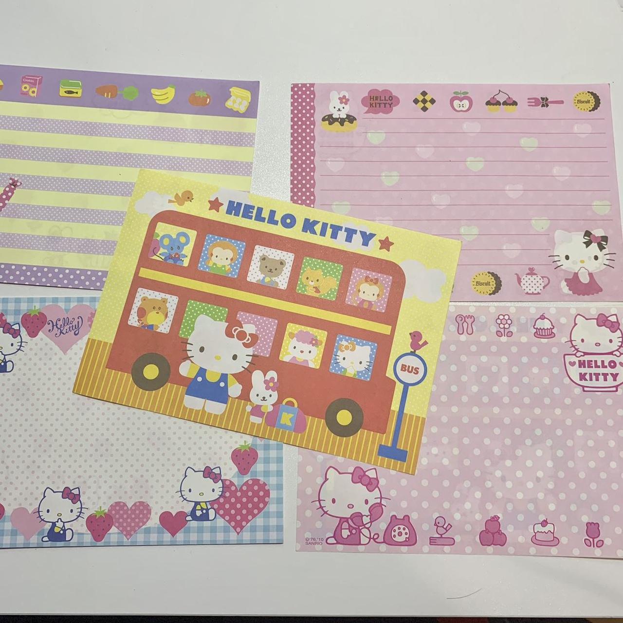 5pc hello kitty writing paper!! These are so cute to... - Depop