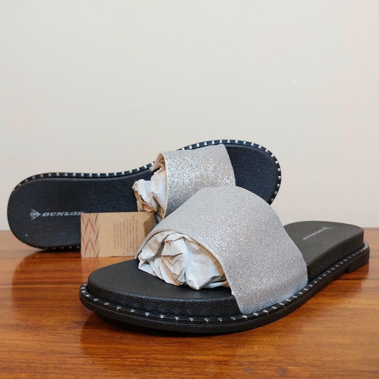 DUNLOP AVA LADIES MULE SLIDES WITH STUD... - Depop