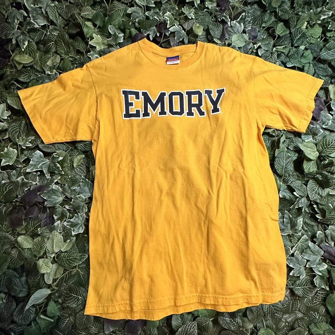 VINTAGE EMORY COLLEGE T SHIRT SIZE LARGE L #emory - Depop