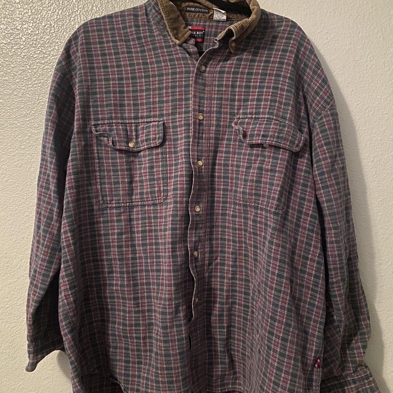 Vintage flannel Size XL #vintage - Depop