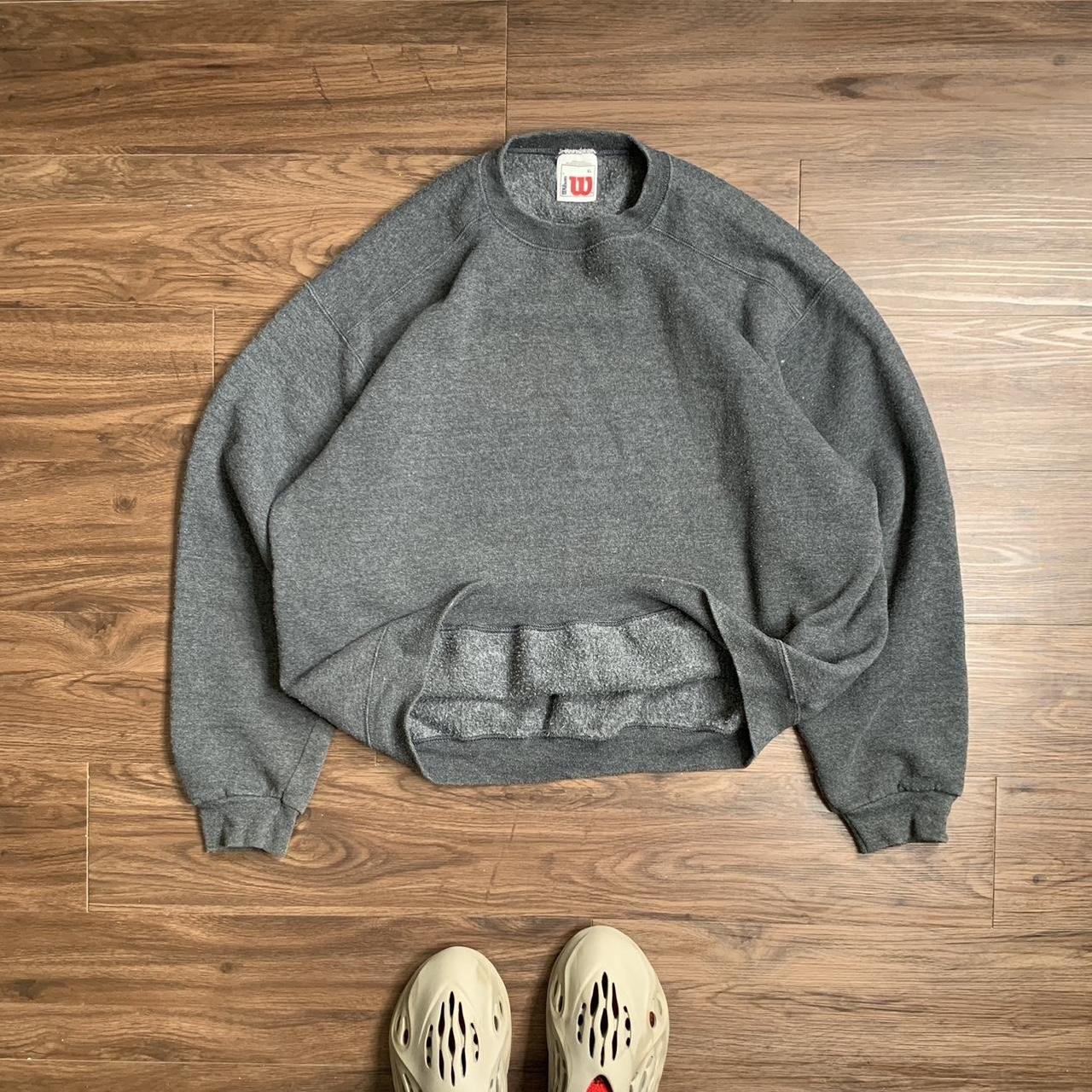 90’s Wilson Essential Sweatshirt... - Depop