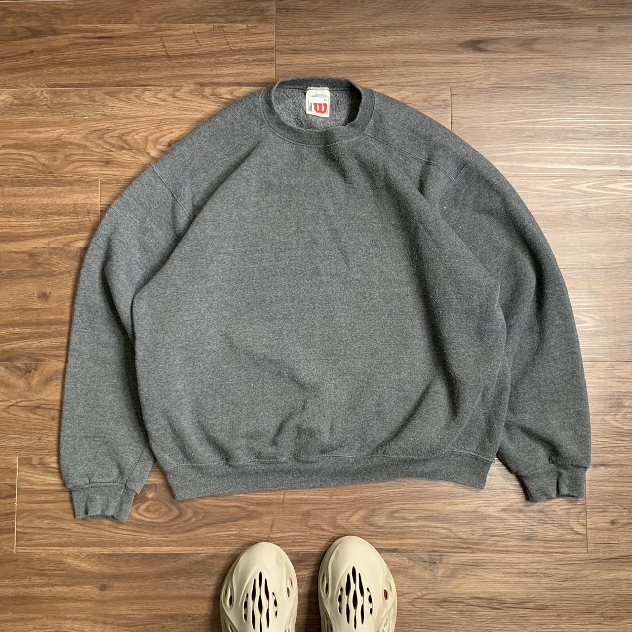 90’s Wilson Essential Sweatshirt... - Depop