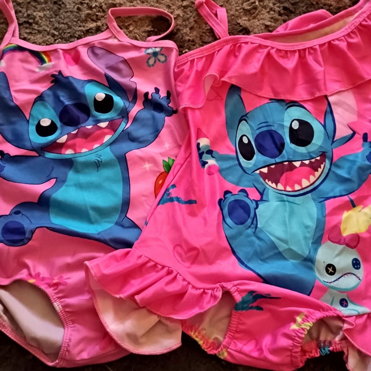 Stitch bathing suit set can be separated 5$ each if... - Depop