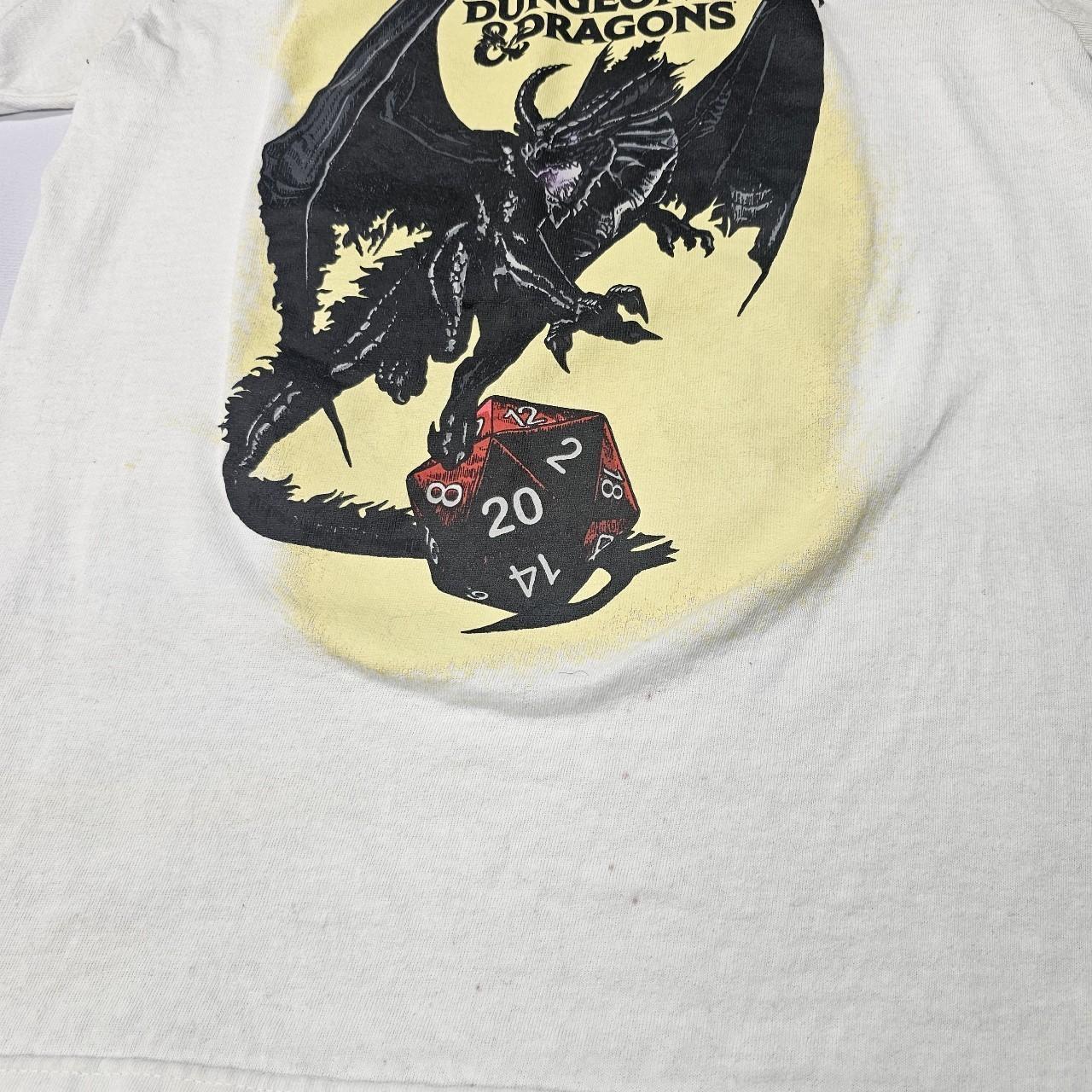 White Dungeons & Dragons graphic tee #DnD #RPG... | Depop