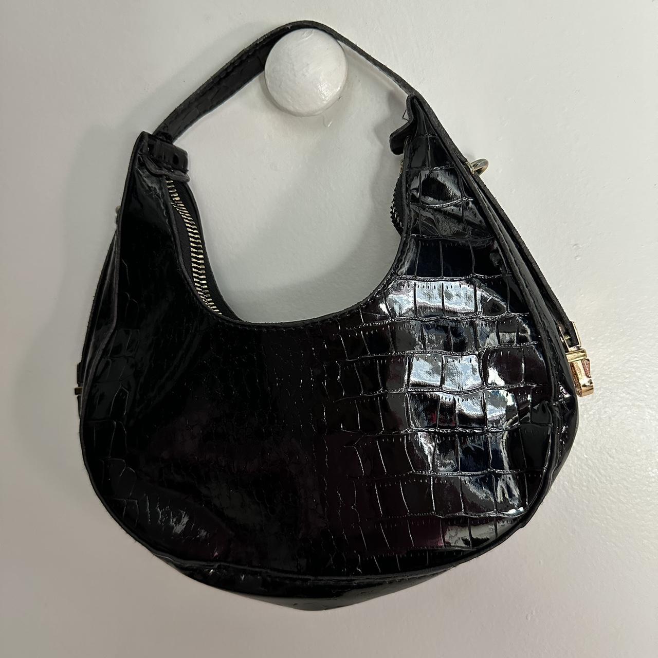 Mini hobo croc bag. inside and outside in great... - Depop