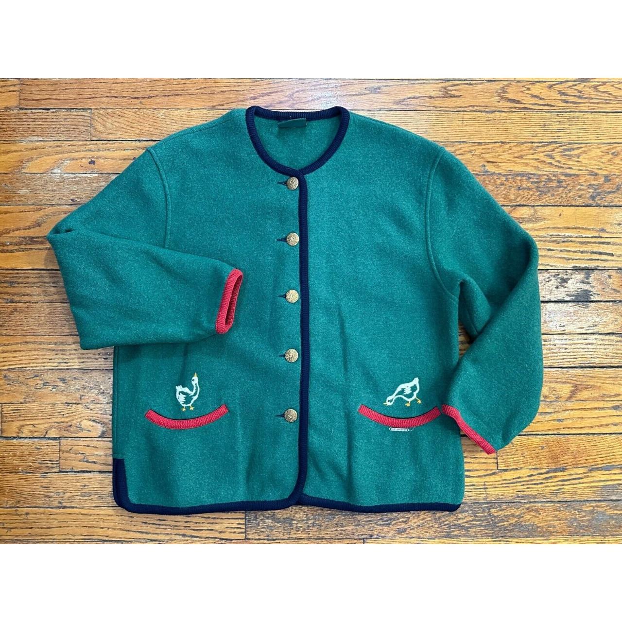 Geiger Collections Jacket 100% Pure Wool Austria... - Depop