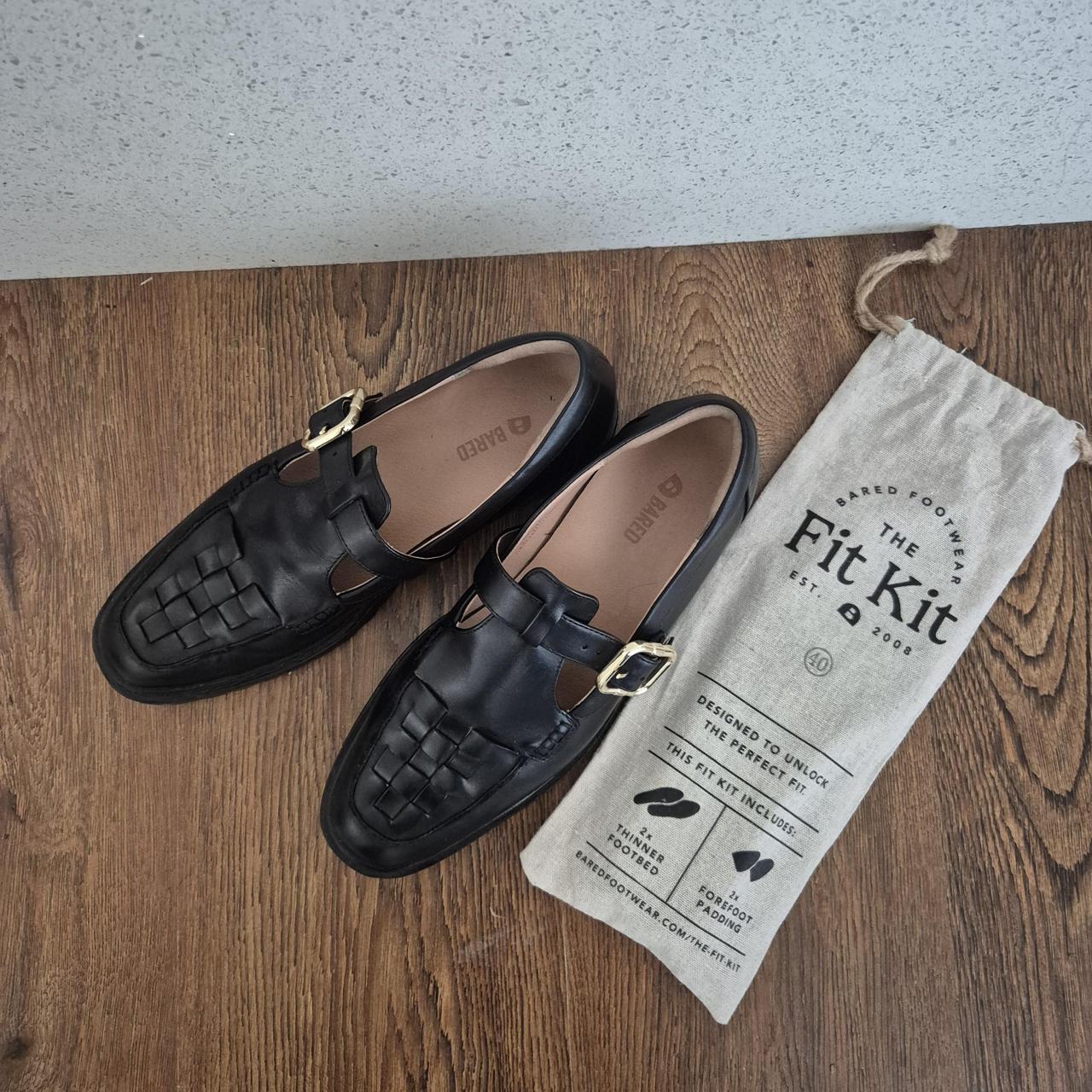 Bared footwear leather loafer. worn only a handful... | Depop