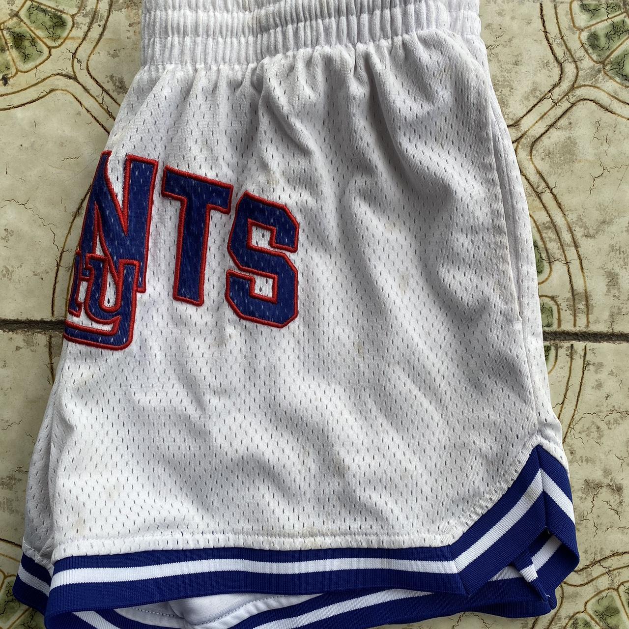 Giants basketball shorts Small stains on right hand... - Depop