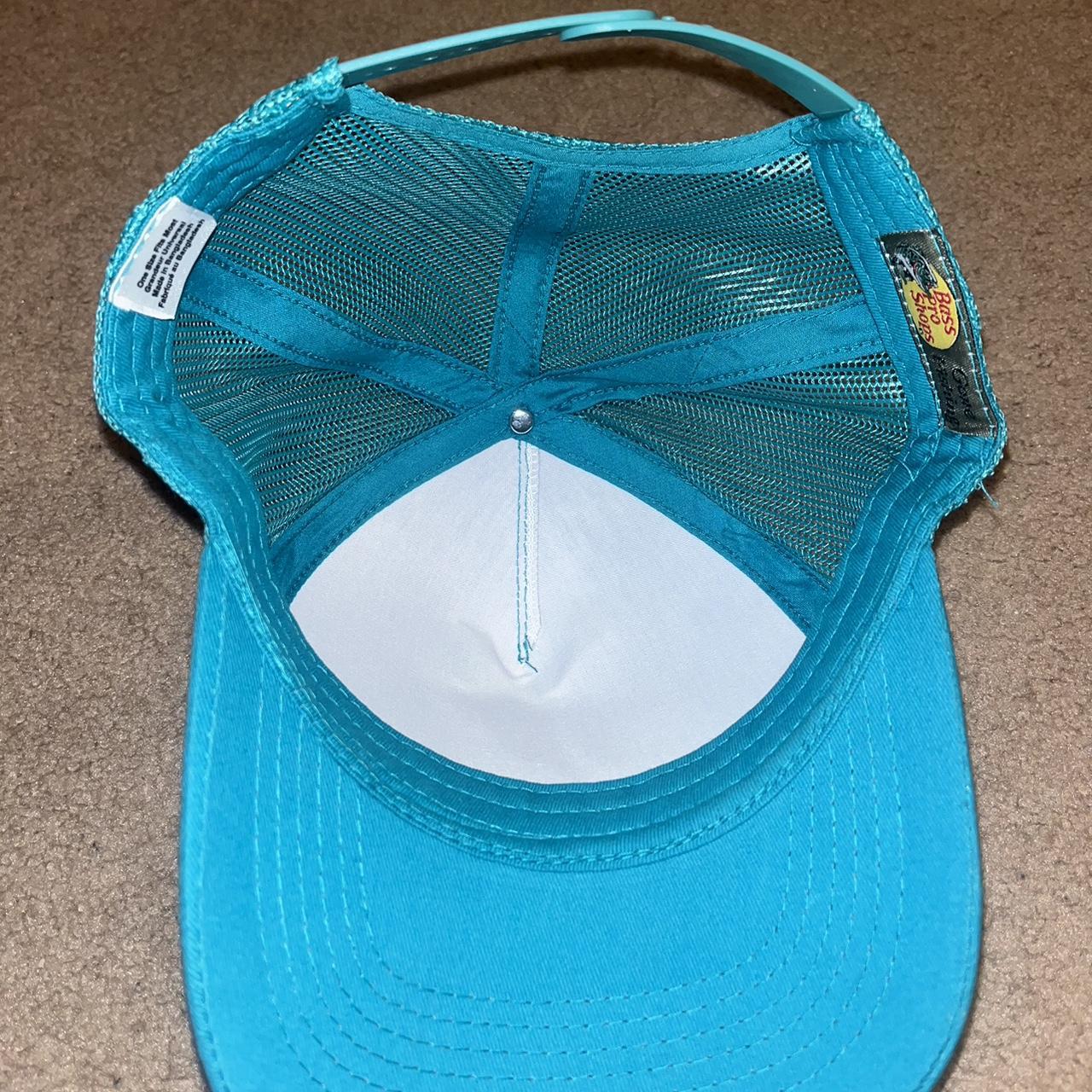Bass pro shops teal hat ! Looks more teal in real... - Depop