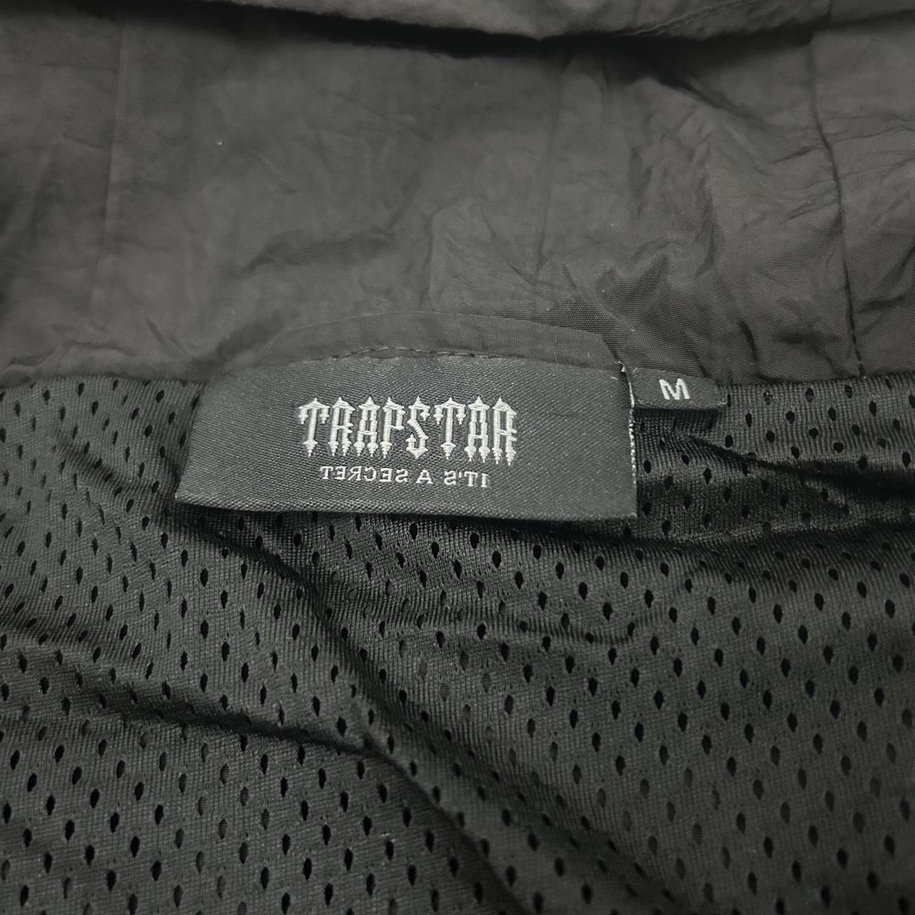 Trapstar Black Windbreaker Size Medium #trapstar... - Depop