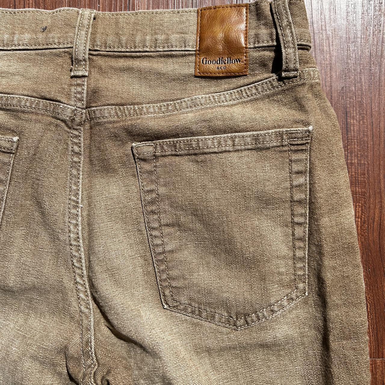 Goodfellow brown washed pants - Depop
