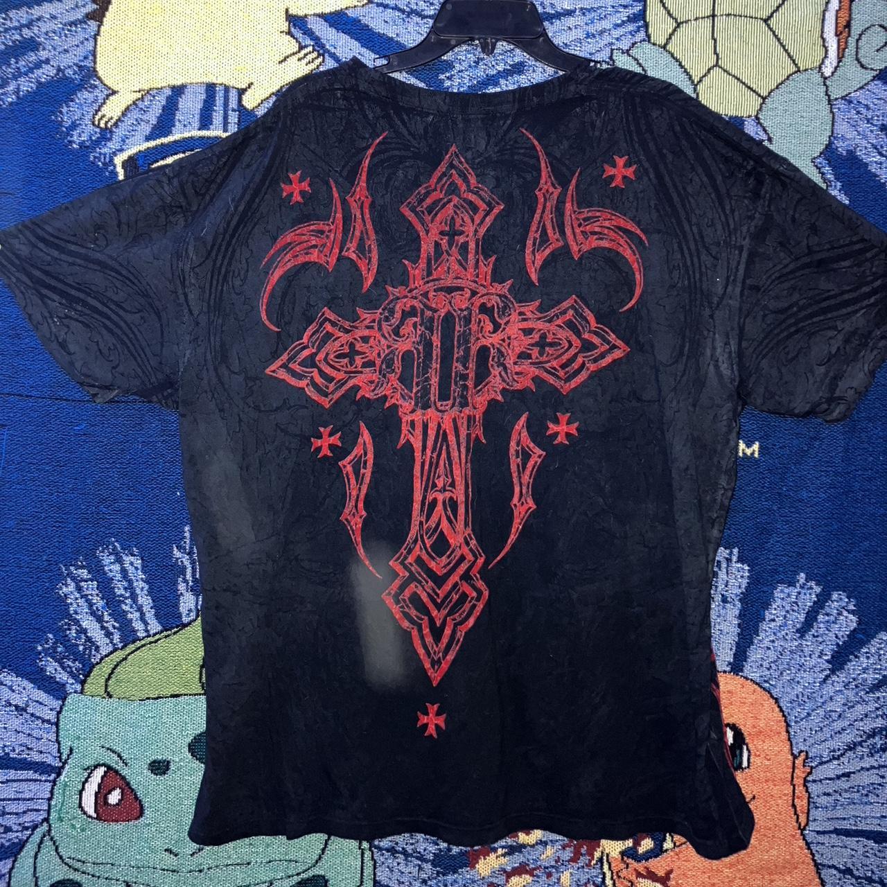 Y2K Grunge Mall Goth Affliction Style Rebel Saints... - Depop