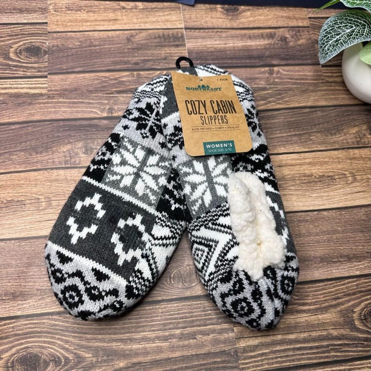 Northeast Outfitters Women's Cozy Cabin Slippers NWT... - Depop