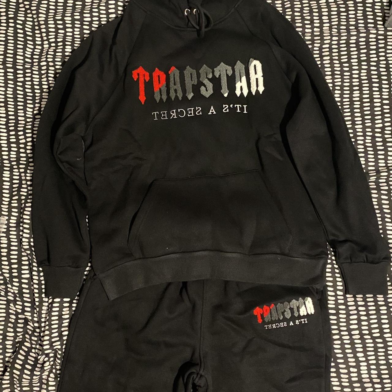 Trapstar Tracksuit - Black/Red/White/Grey Brand new... - Depop