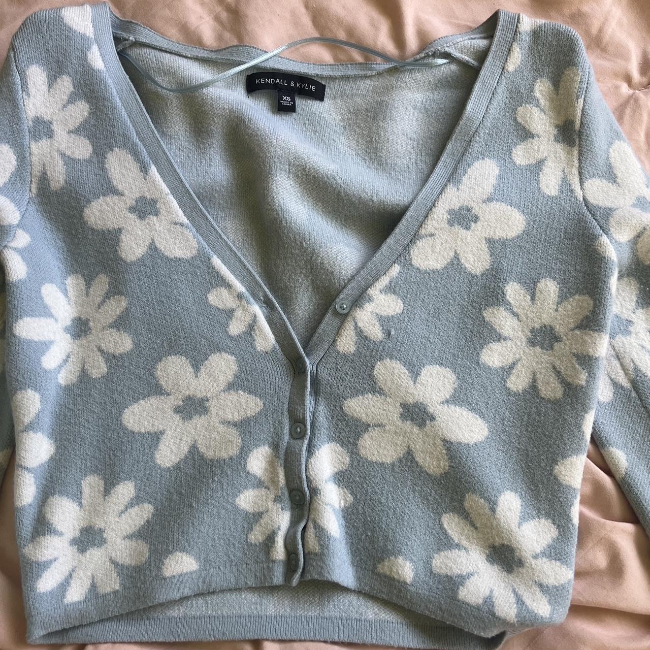 Pacsun Floral cardigan 🥰 Never used Very soft... - Depop