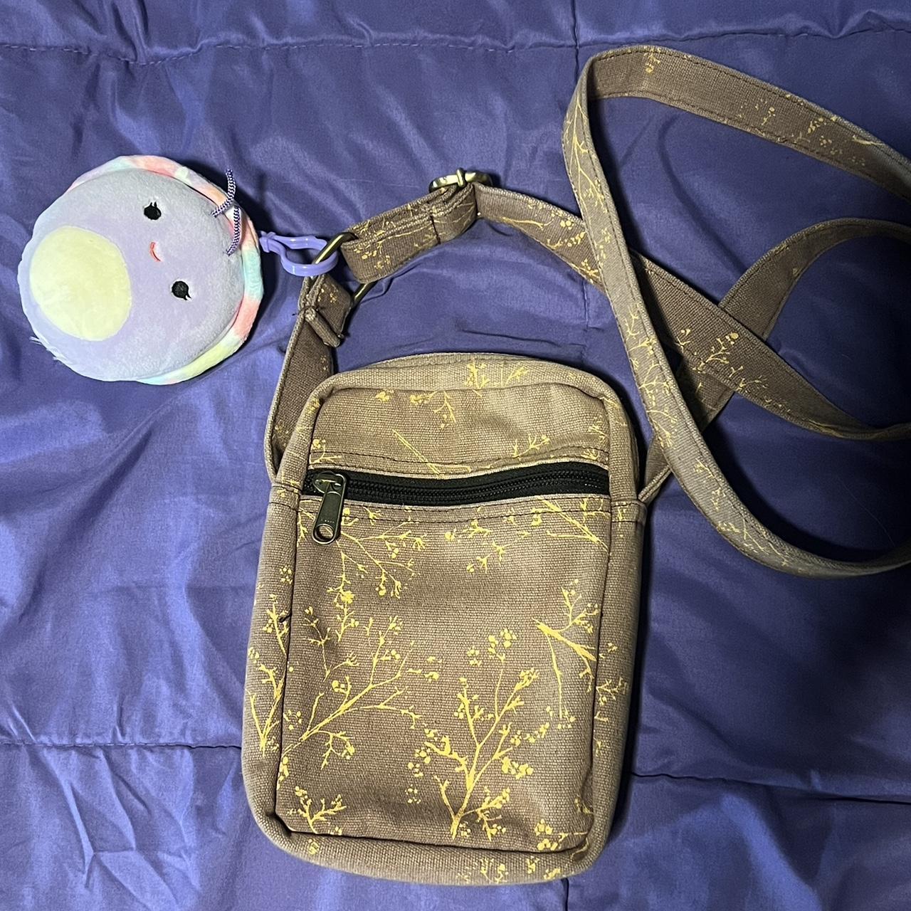earthbound purse comes with a snail squishmallow... - Depop