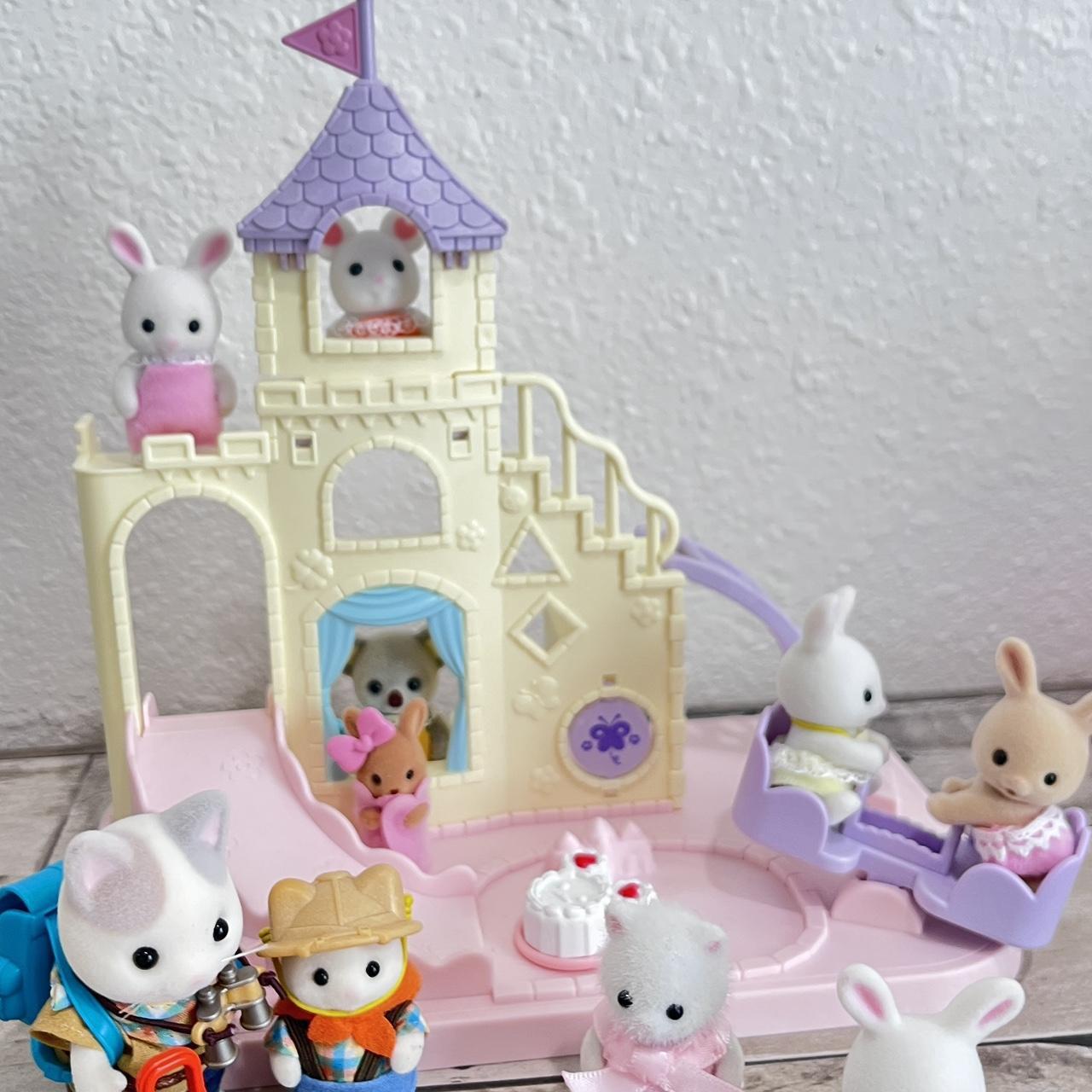 Calico critters baby castle playground set Calico... | Depop
