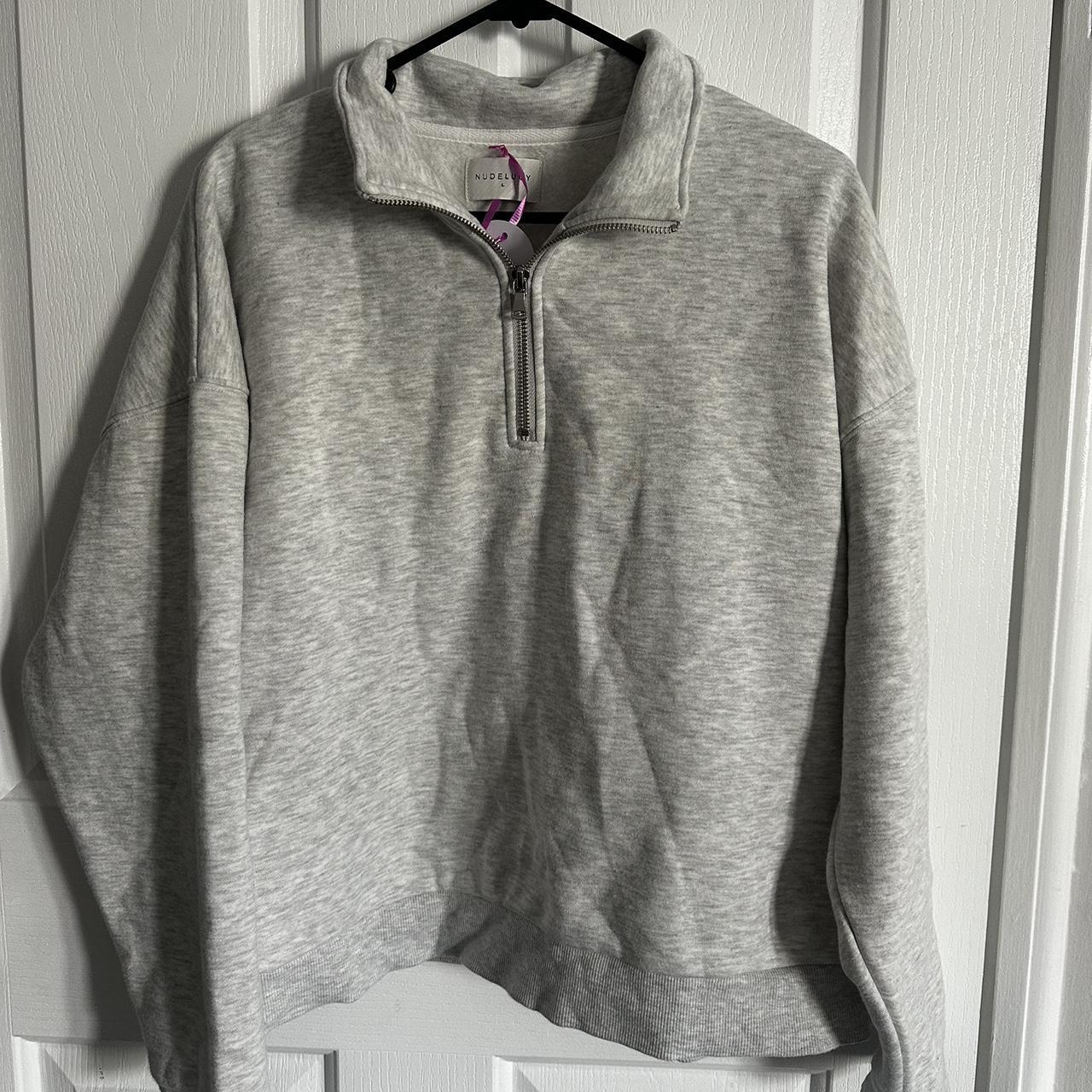 Nude Lucy grey sweater - Depop