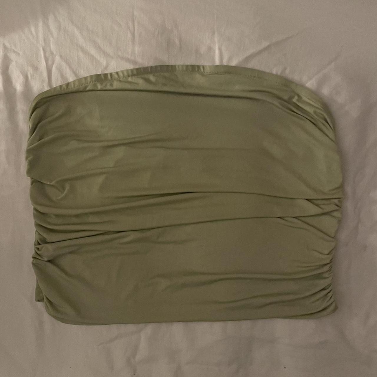 light green tube top 🪲 size XL super cute, perfect... | Depop