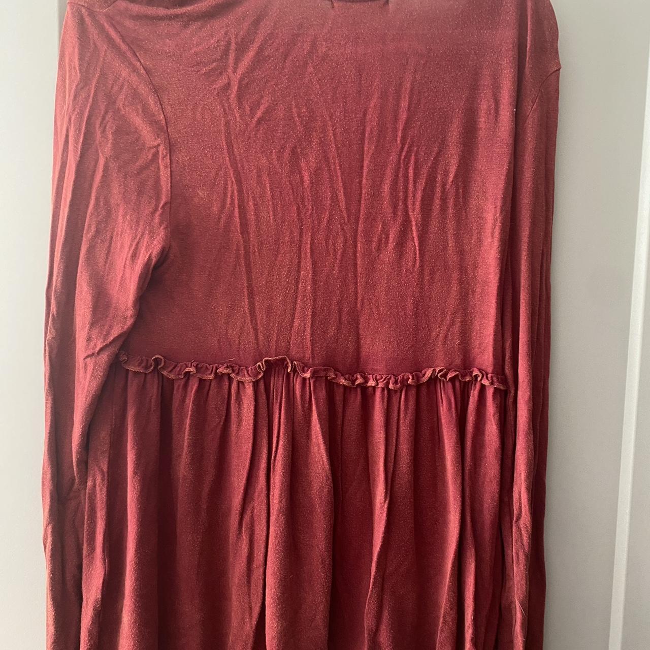 Red altard state long sleeve top. Previously worn... - Depop