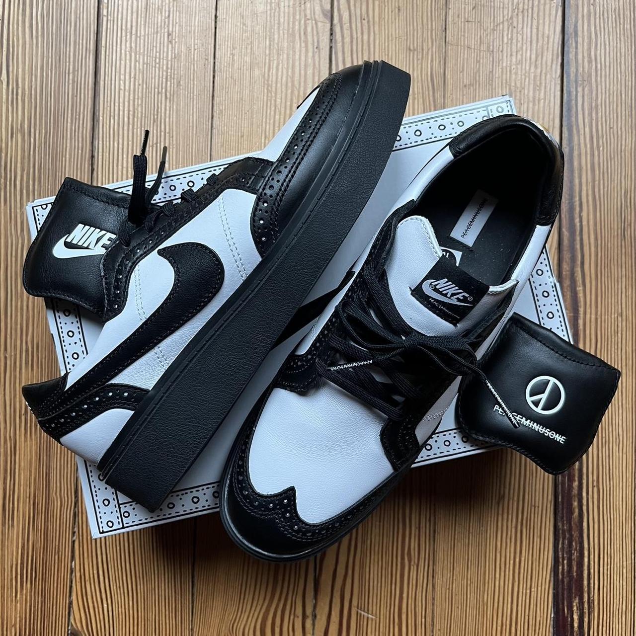 Nike x PEACEMINUSONE Kwondo 1 Panda US Size... - Depop