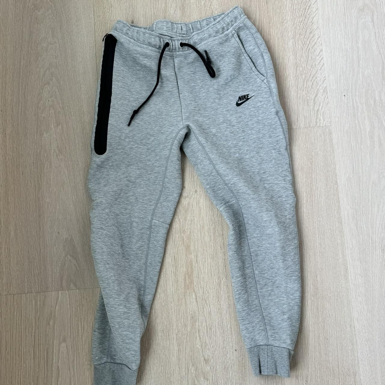 Nike Tech Fleece Pants Grey Size Medium - Depop