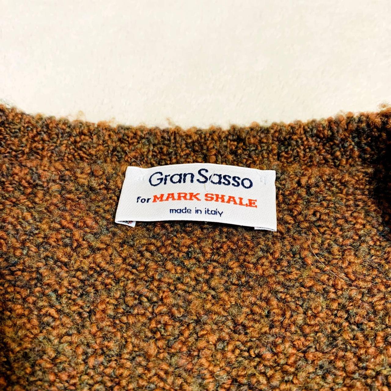 Gran Sasso Mark Shale Wool Cashmere Made in Italy... - Depop