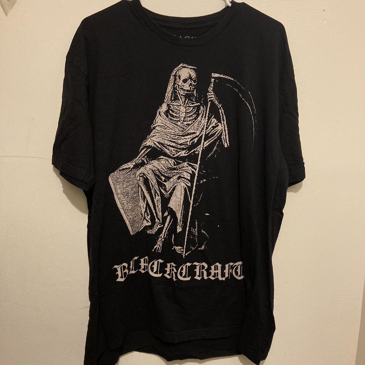 Blackcraft Cult Reaper Shirt mens XL lightly faded... - Depop