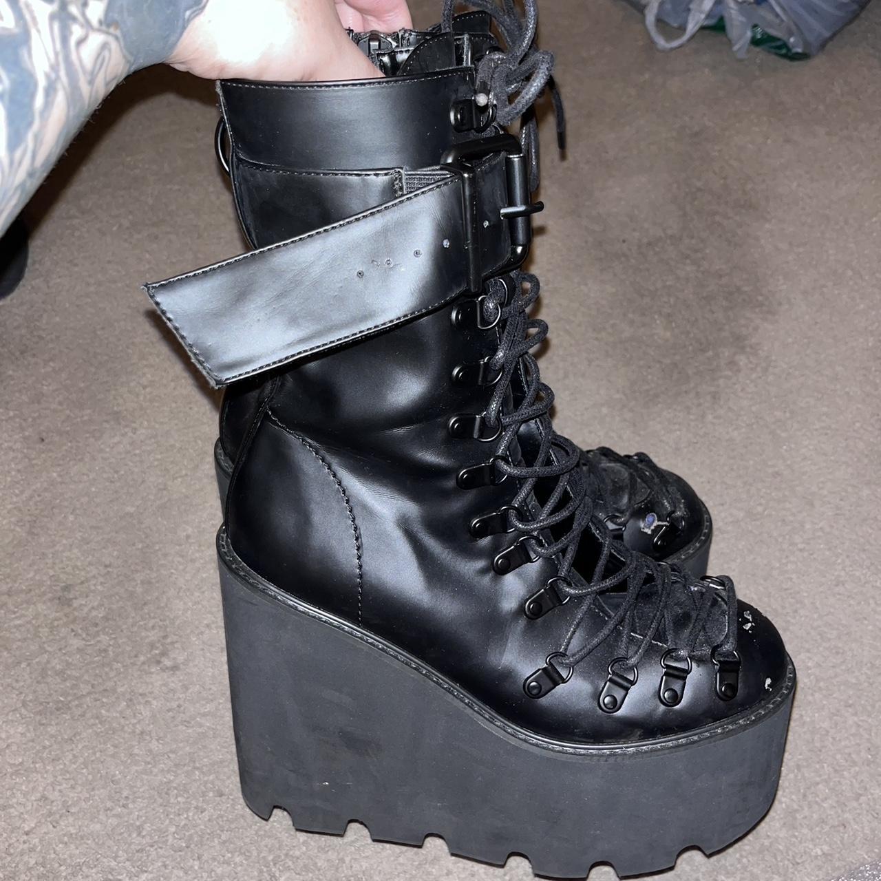 Traitor boots by current mood Only selling these... - Depop