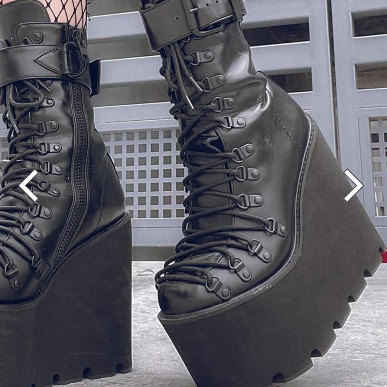 Traitor boots by current mood Only selling these... - Depop