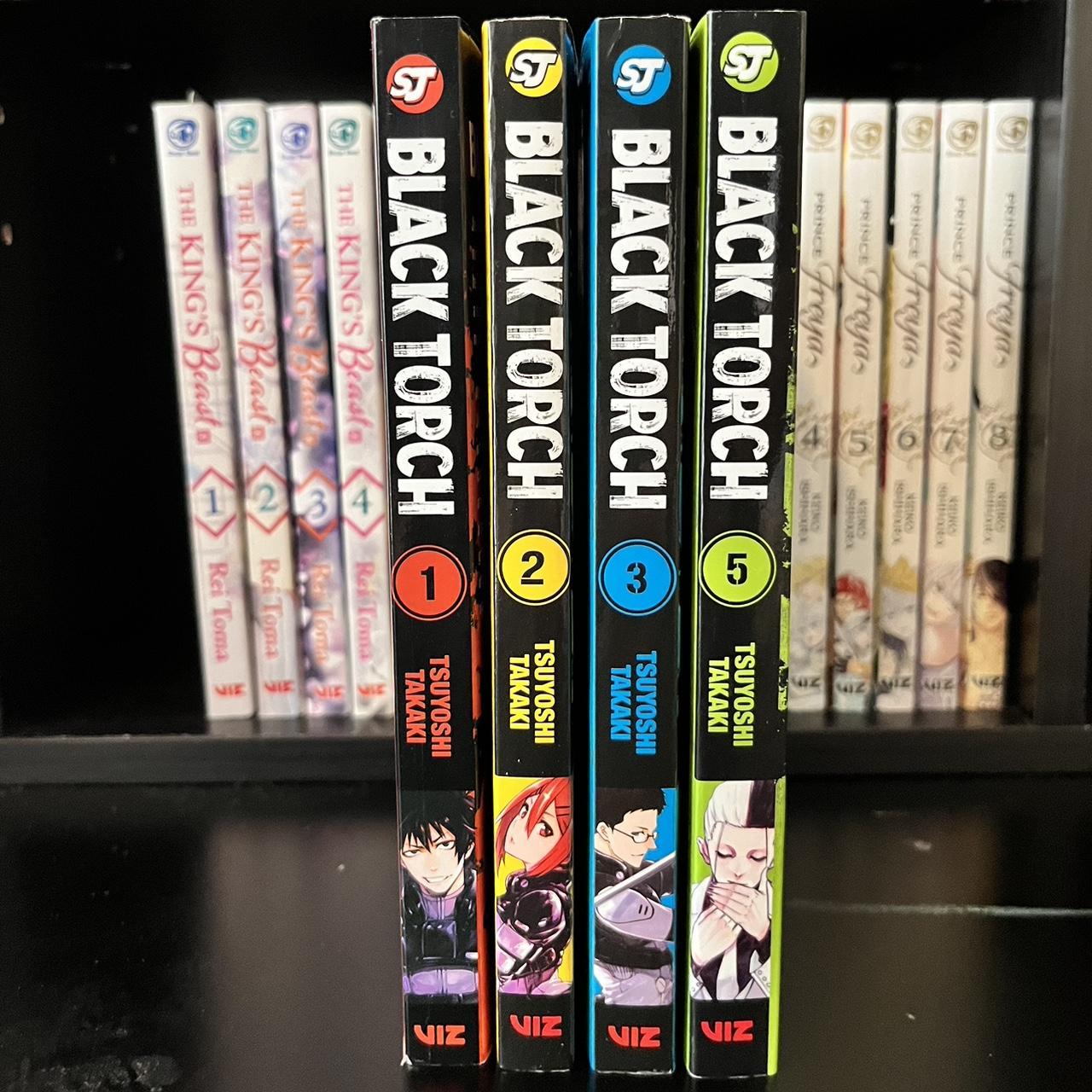 Black Torch Manga set Vols 1-3 & 5 Selling as set... - Depop