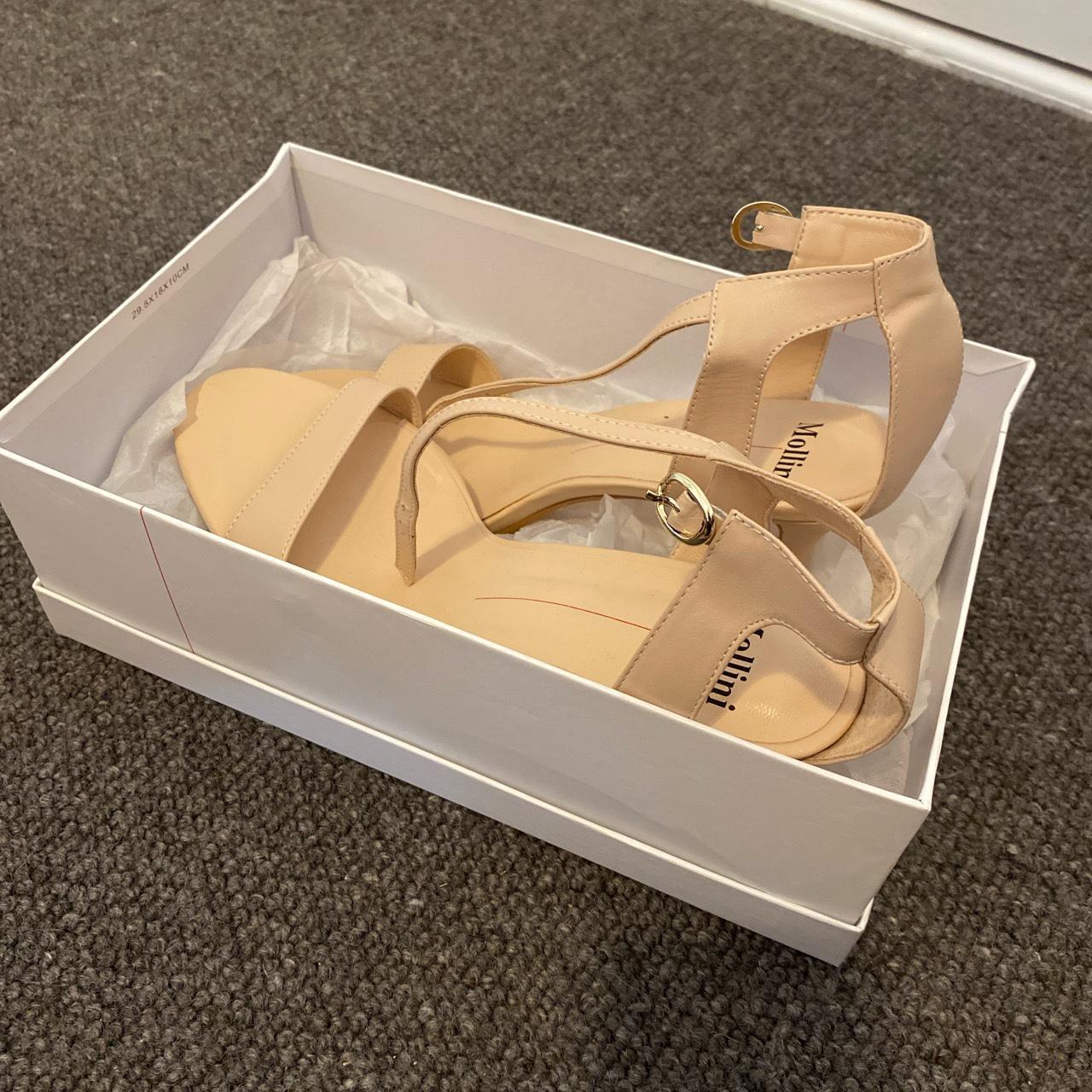 authentic Mollini Heels, BRAND NEW! OG PRICE $150... - Depop