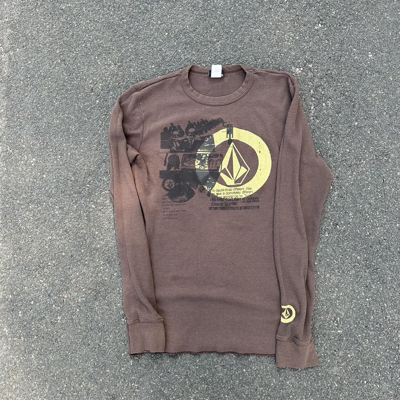 Vintage Volcom Thermal Longsleeve. No flaws nice... - Depop