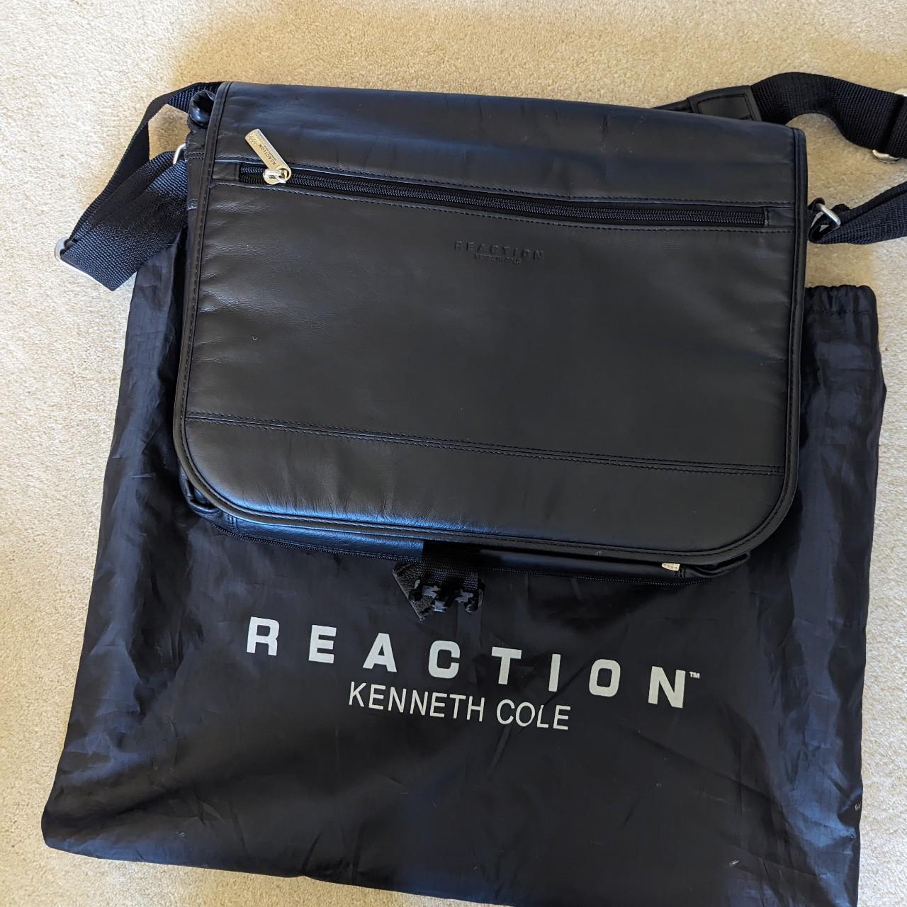 Vintage Kenneth Cole Reaction Messenger Bag In... - Depop