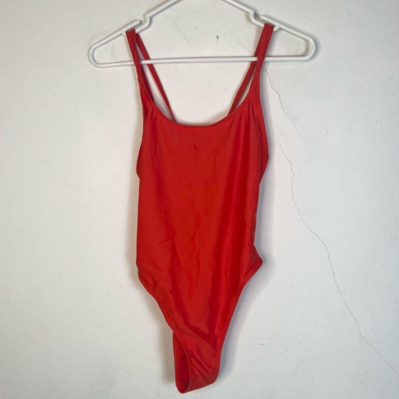 New with tags Brave Soul High Leg Red Swim Suit... - Depop