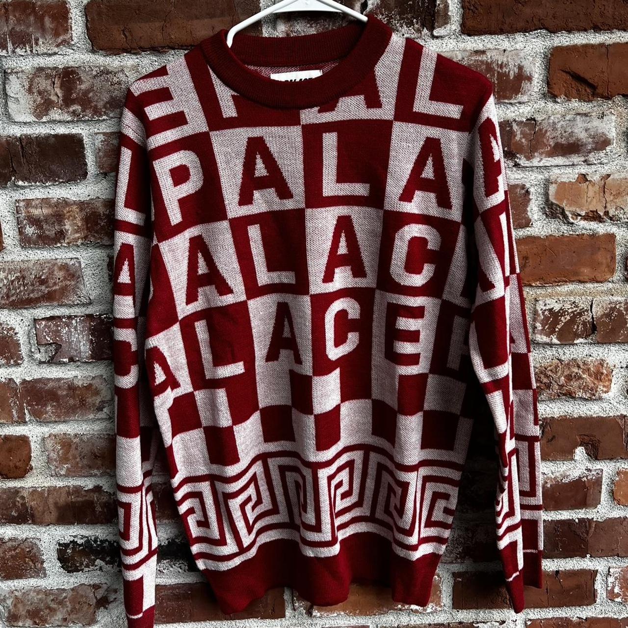 Brand new graphic Palace sweater. Worn once - Depop