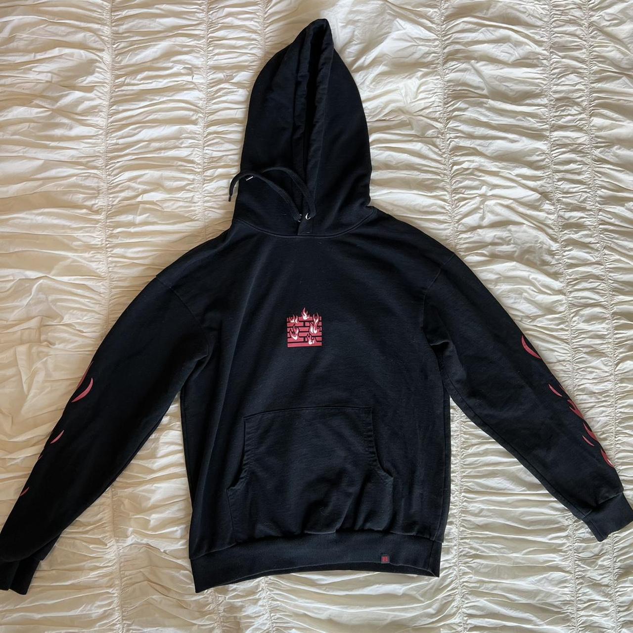 Bille Beino x Pure Water collab streetwear flame... - Depop