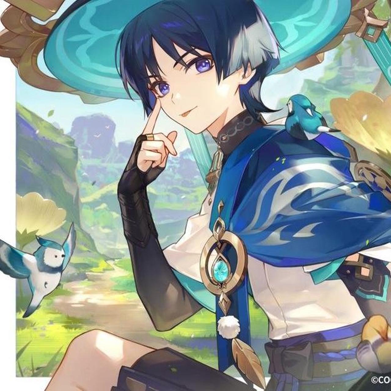 Wanderer’s Vision phone charm version 1! #genshin... - Depop