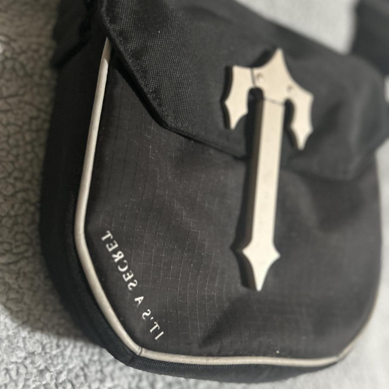 Trapstar black and white cross body bag Open to... | Depop