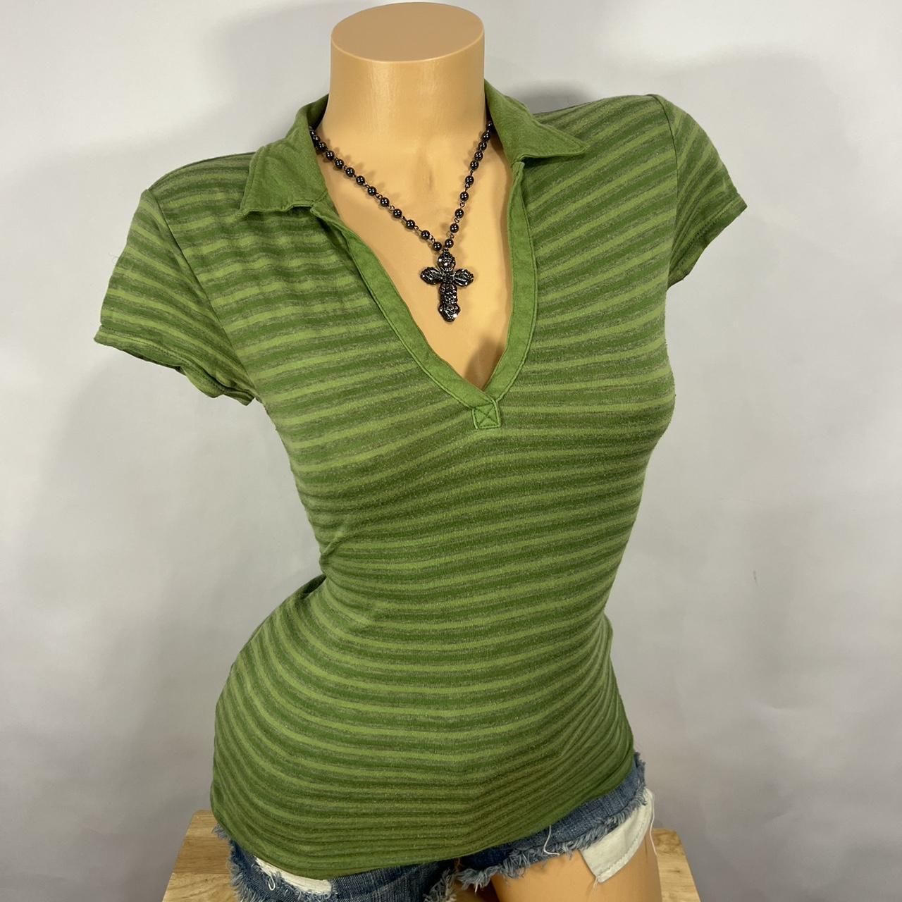 Y2k collared office sifen top Literally to die for... - Depop