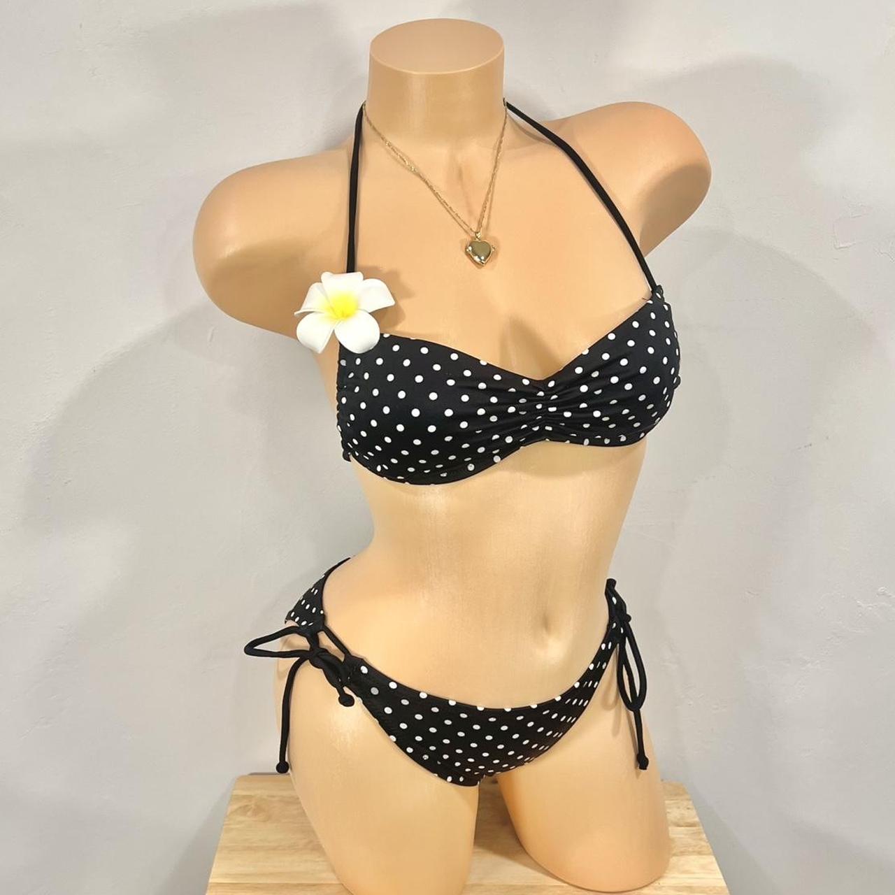 Y2K Victoria’s Secret polka dot bikini set 🖤 Sooo... | Depop