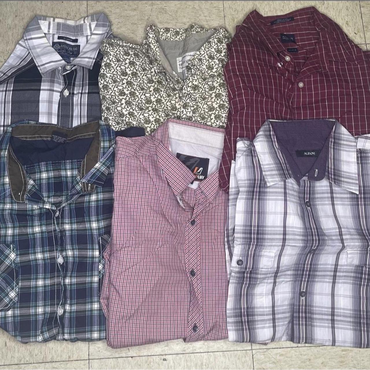 Bundle of 6 casual men’s shirts 3 Long sleeve and 3... - Depop