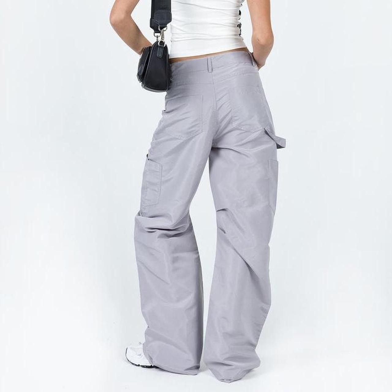 MIAMI VICE PANT GREY Lioness worn once, in perfect... - Depop