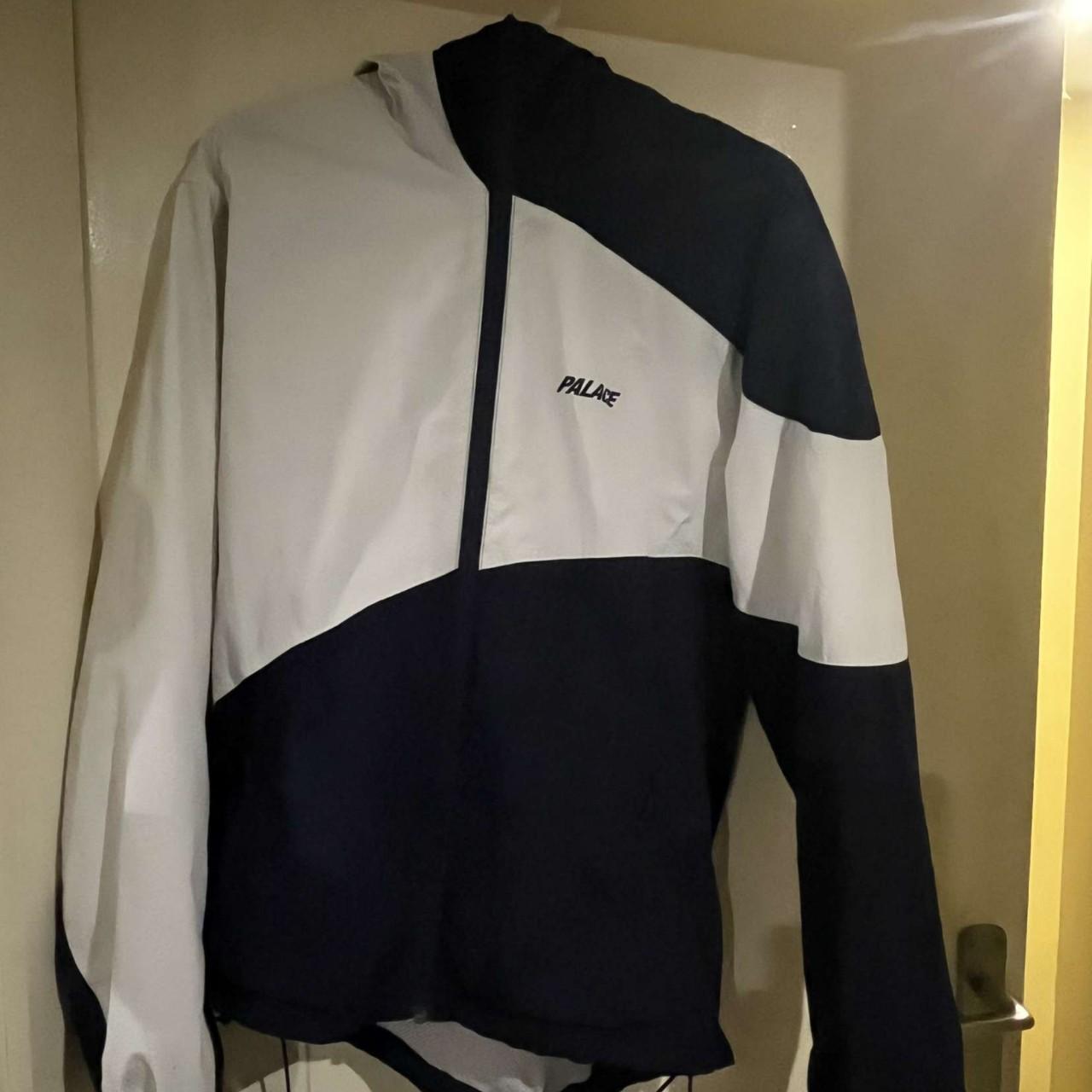 Palace Skateboards Yangang Shell top- Navy Blue and... - Depop