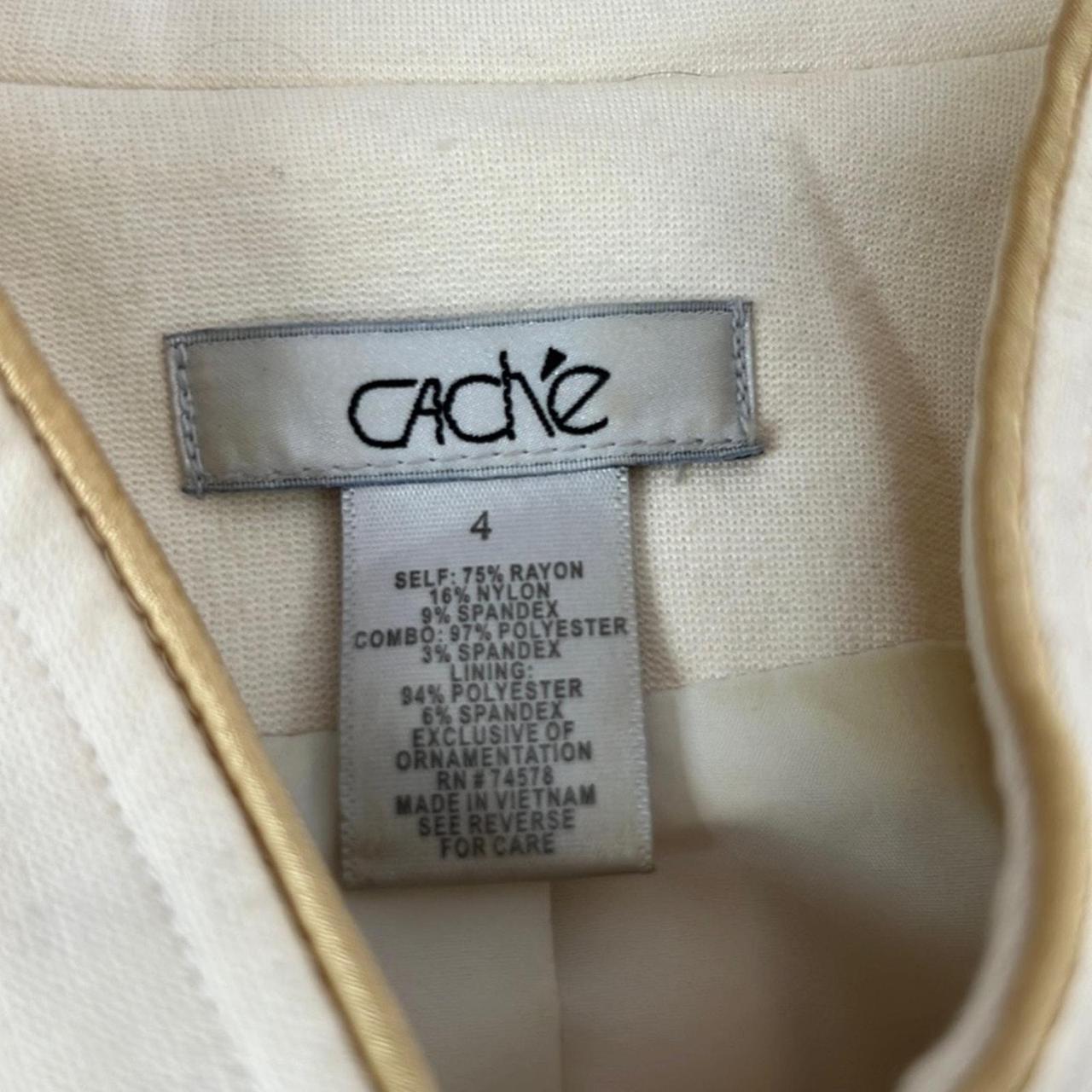 Women’s Vintage 90s Cache military style jacket size... - Depop