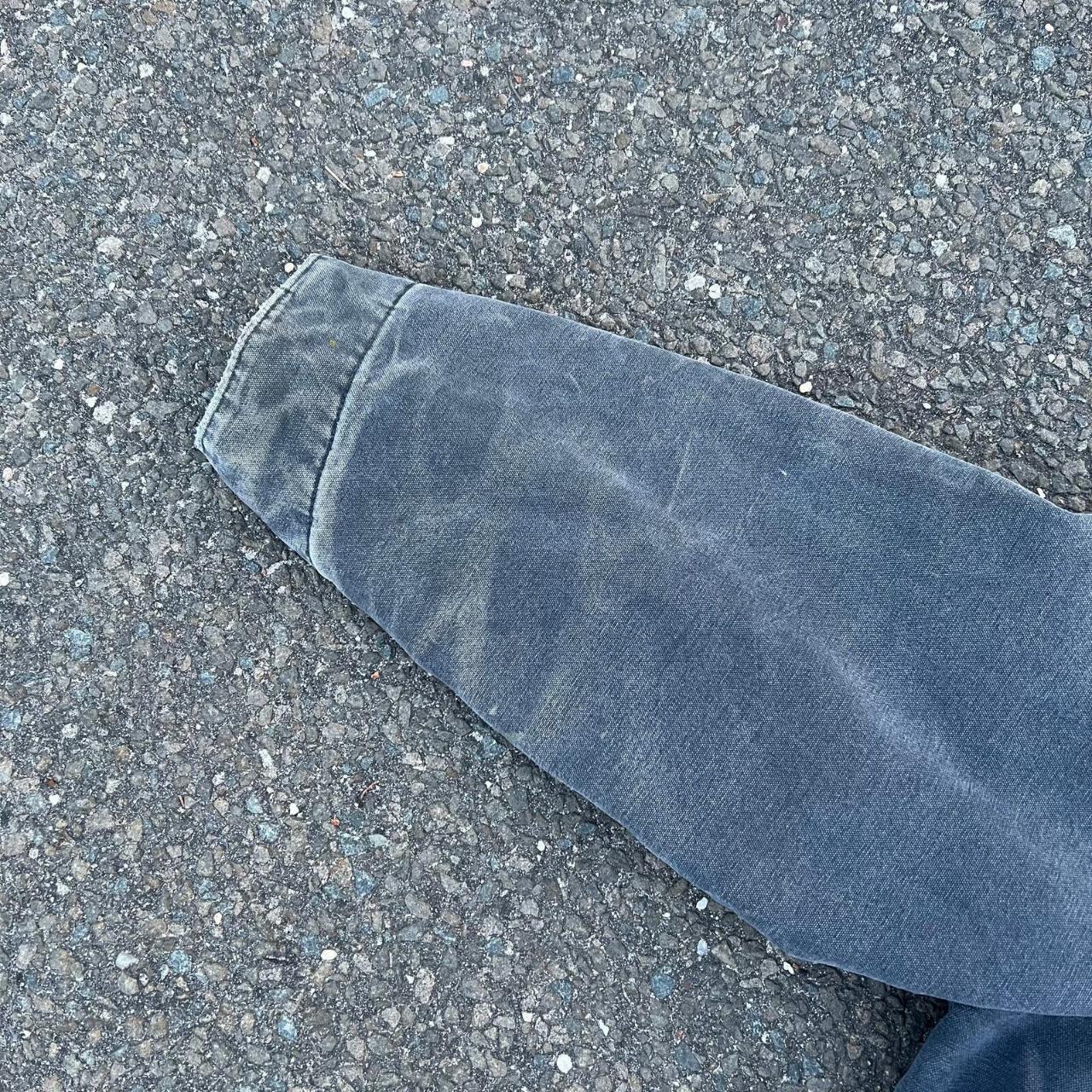 Vintage crazy faded j97 ptl Carhartt gray Detroit... - Depop