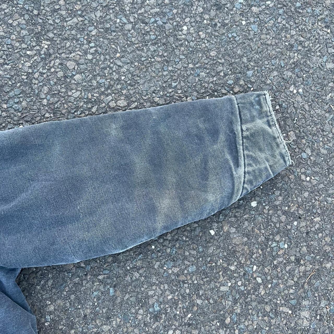 Vintage crazy faded j97 ptl Carhartt gray Detroit... - Depop