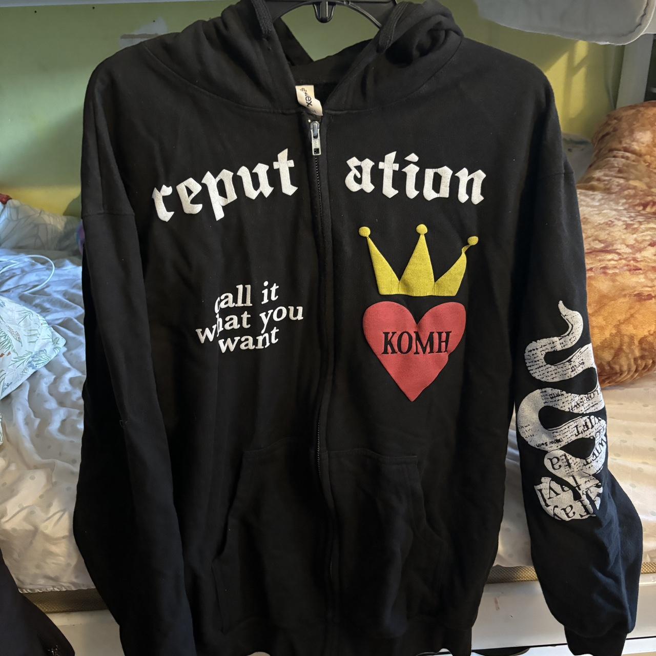 Taylor Swift “Reputation” zip up #reputation... - Depop
