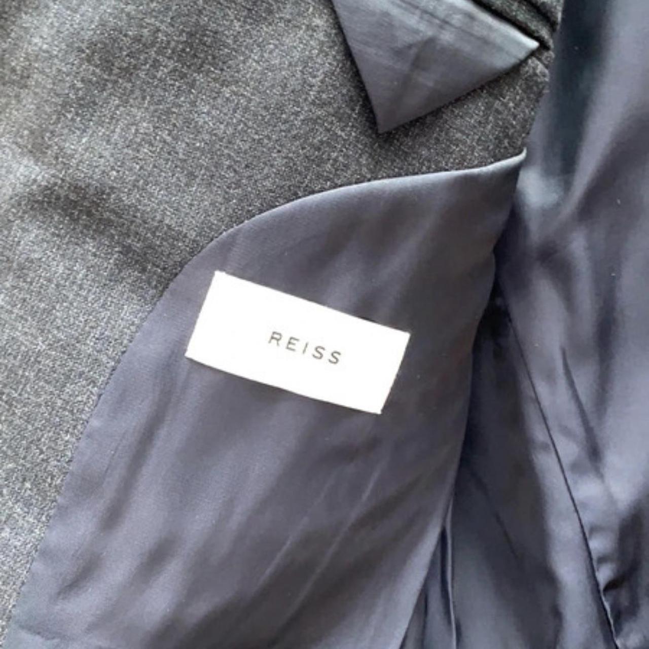 Brand new, never worn reiss navy suit. In bag with... - Depop