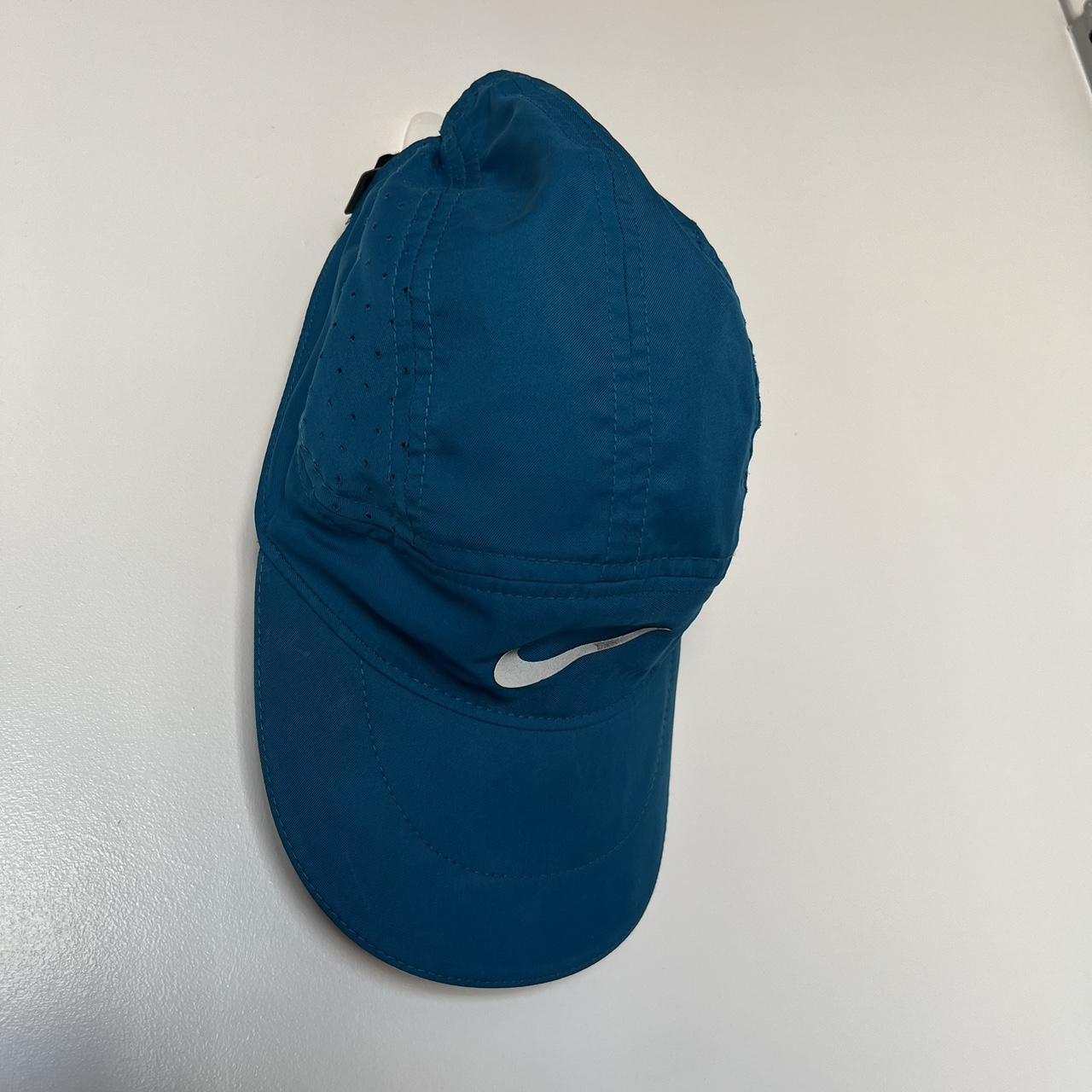 Nike Tailwind Running Hat. Blue. Reflective... - Depop